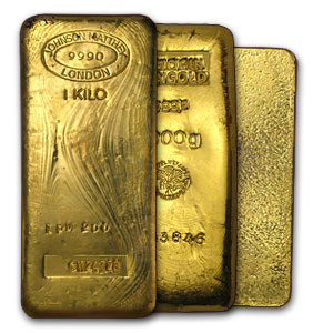 100 Ounce Gold Bullion Bar - 999+ Fine